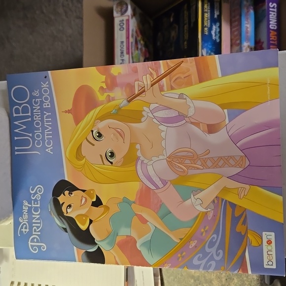 Disney | Toys | Disney Princess Jumbo Coloring Books | Poshmark
